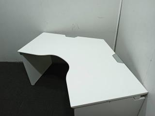 Okamura L Shape Desk A0056378｜Office market Happy Thailand