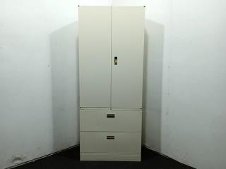 Okamura Cabinet Set Double Swing doors and 2 drawers A0059141｜Office ...