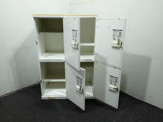 Okamura Staff Locker (4 persons) A0061597｜Office market Happy Thailand