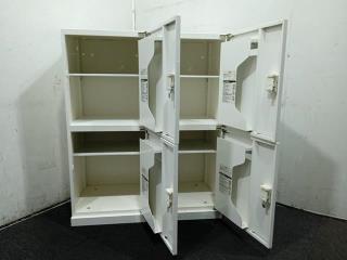 Okamura Staff Locker (4 persons) A0067363｜Office market Happy Thailand