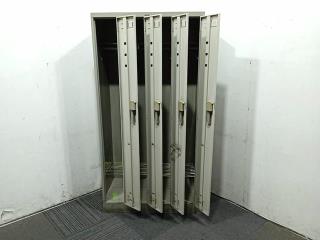 Kokuyo Staff Locker (4 persons) A0070707｜Office market Happy Thailand