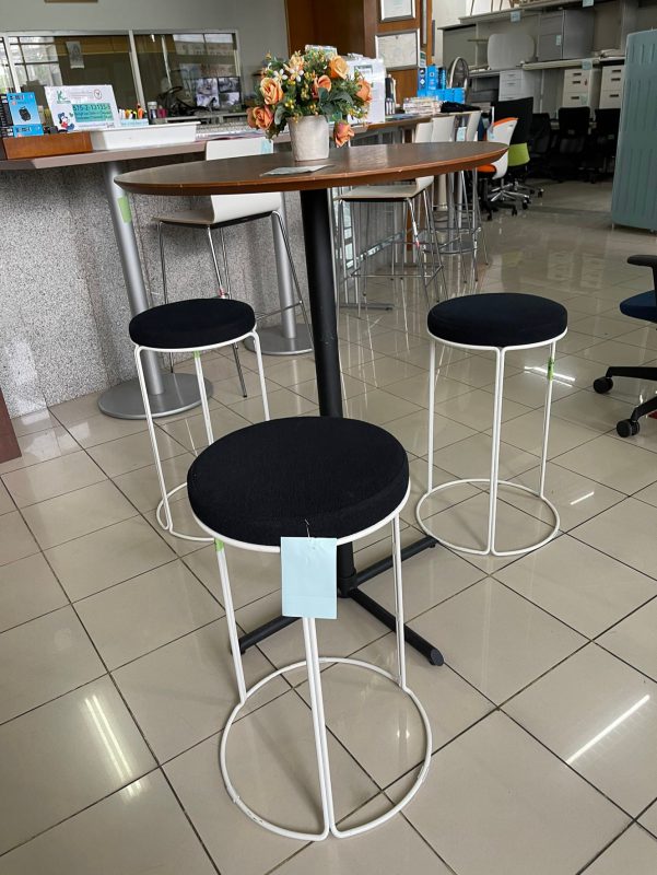 KOKUYO Round high chair CK-750 ตลาดเฟอร์นิเจอร์สำนักงาน Happy Thailand
