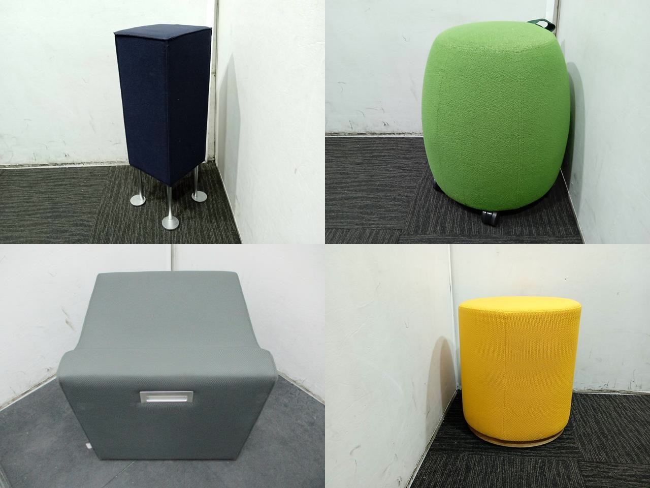 เก้าอี้นั่ง ออตโตมัน ottoman stool ตลาดเฟอร์นิเจอร์สำนักงาน Happy Thailand